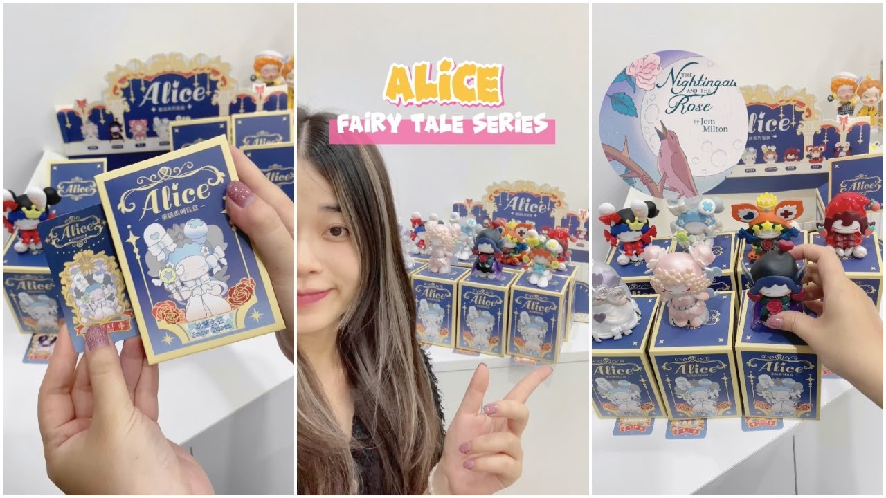 (Art Toy) Unboxing Blind Box: Alice Fairy Tale series | 🐻 Teddie - YouTube