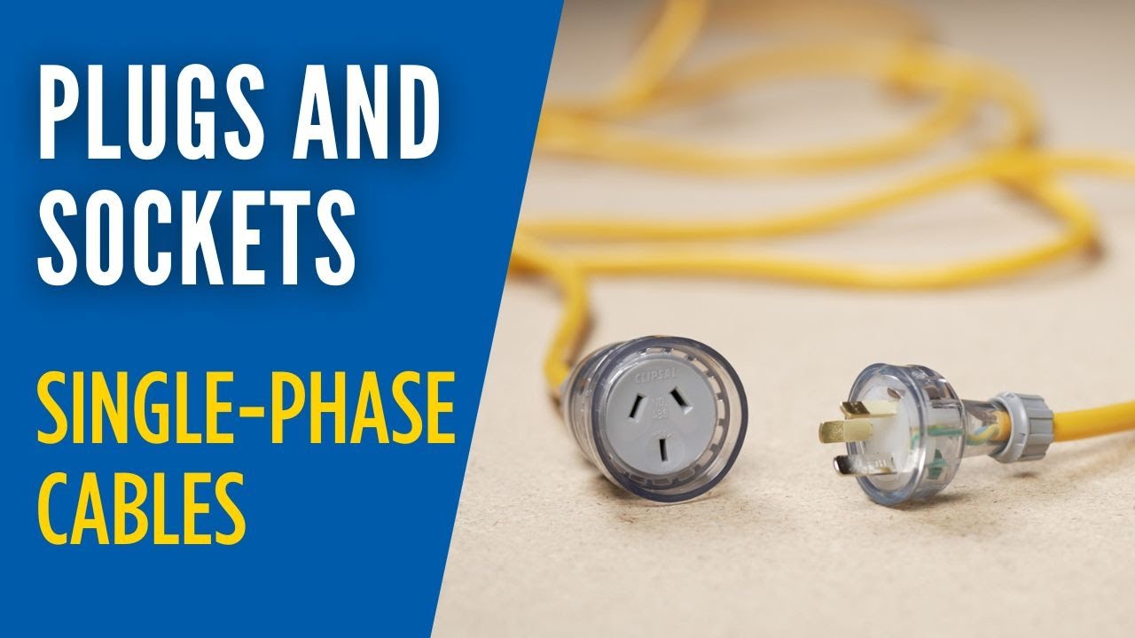 How to CONNECT single-phase plug and socket | Tutorial - YouTube