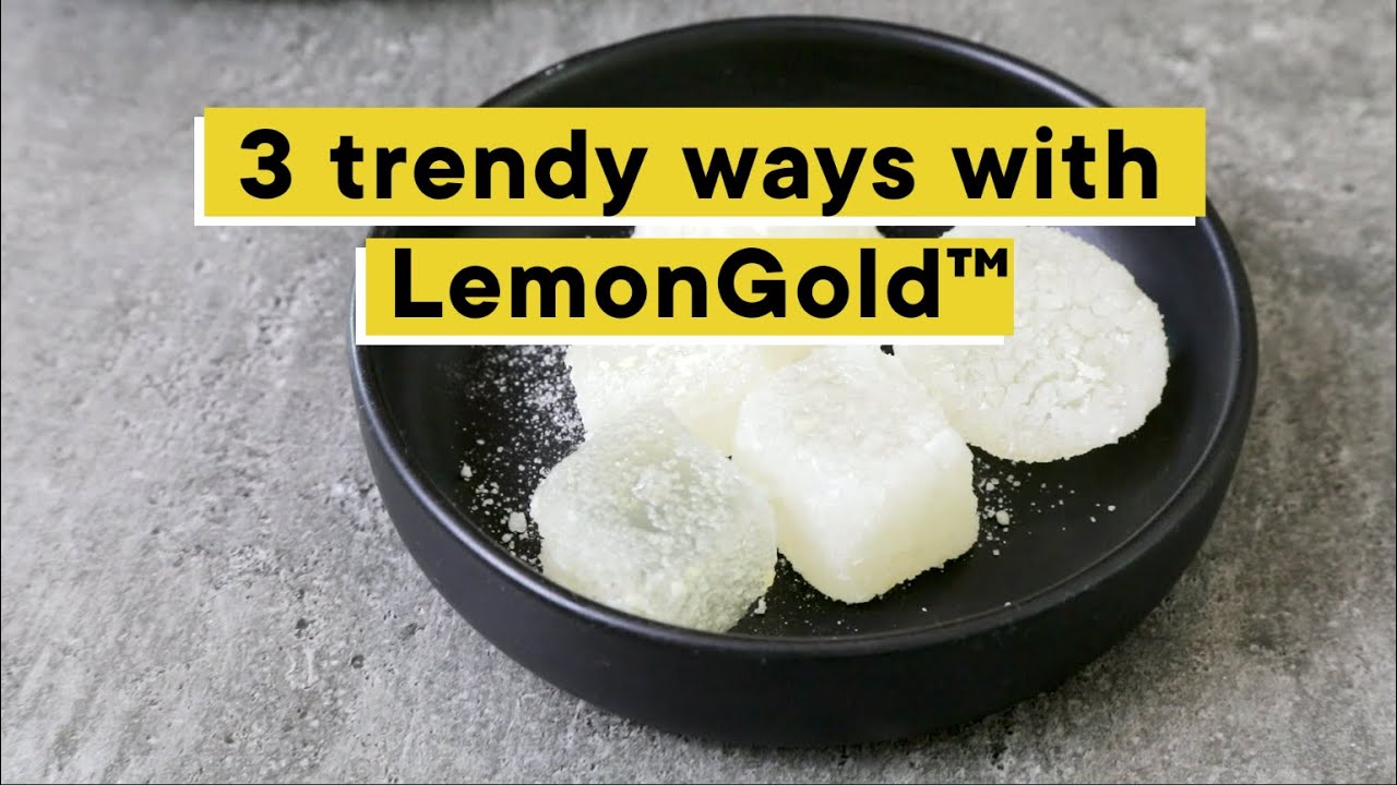 3 trendy ways with LemonGold® - YouTube