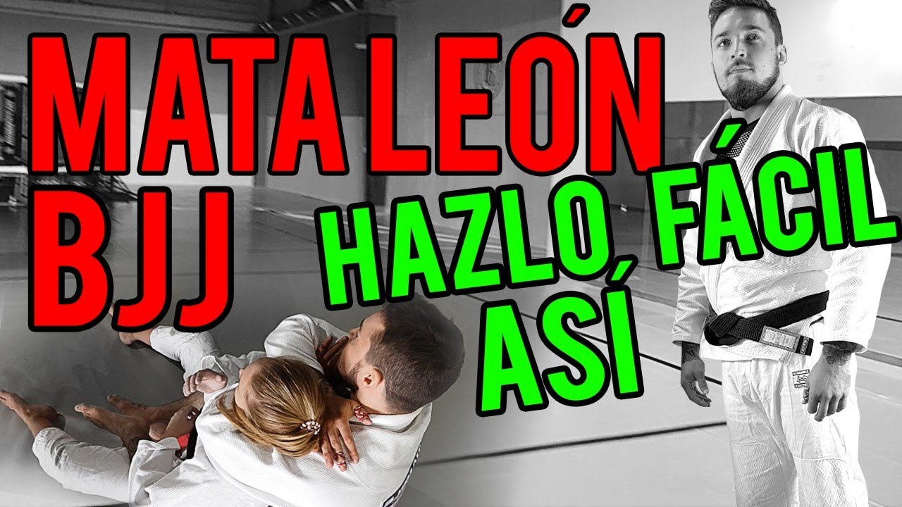 🥋Técnica 𝗠𝗔𝗧𝗔𝗟𝗘Ó𝗡 Jiu Jitsu | mata leão - YouTube