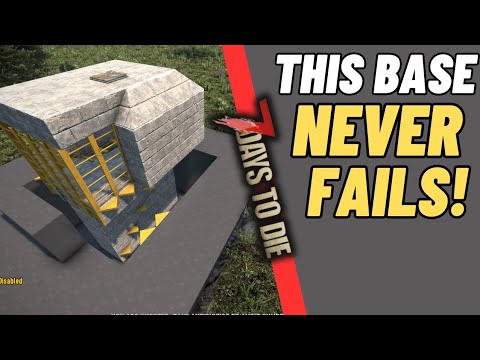 This Pit Base Made Me INVINCIBLE! – 7 Days to Die Horde Night! - YouTube