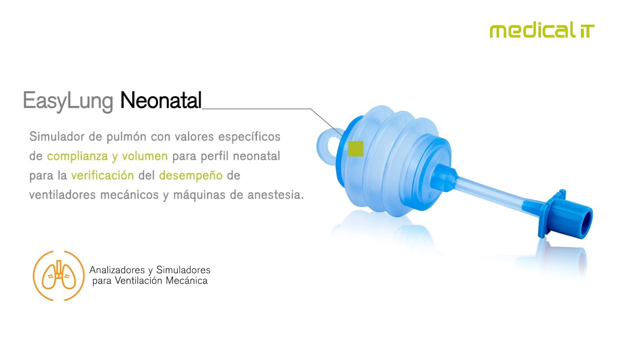 EasyLung Neonatal (Simulador de pulmón) - YouTube