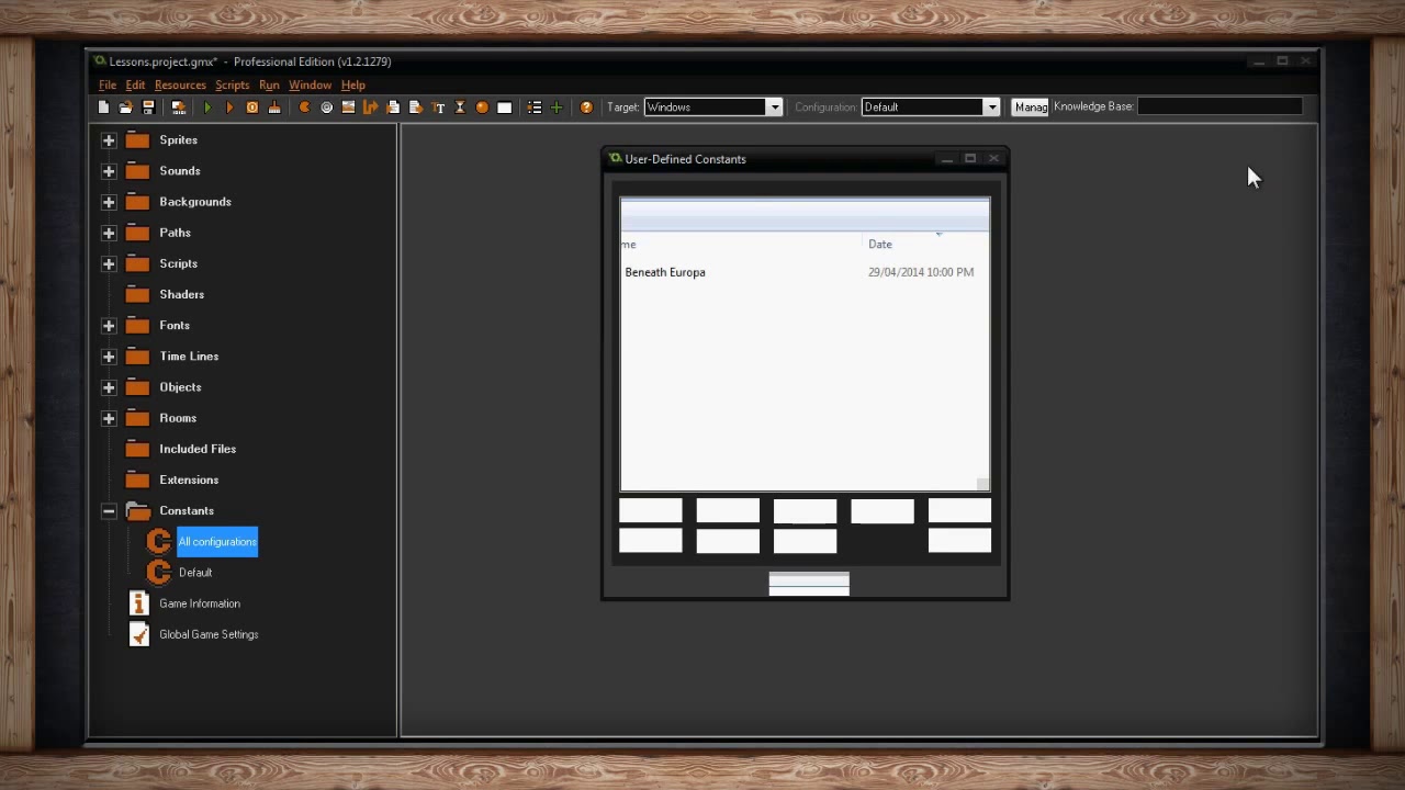 GameMaker: Studio - Constants (Macros) - YouTube