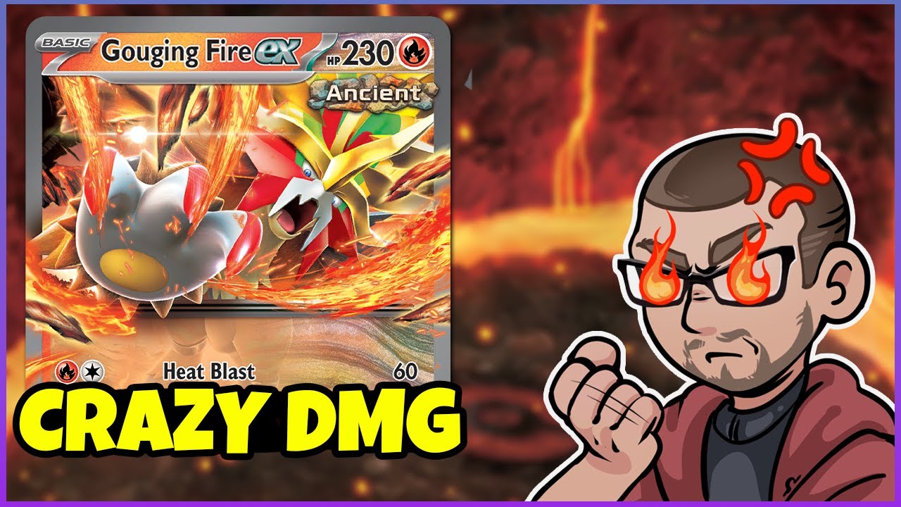 Gouging Fire ex BURNS the competition! | Gouging Fire ex Pokémon TCG ...