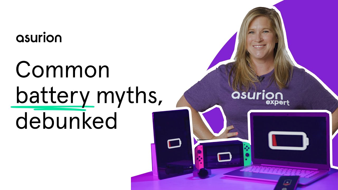 6 common battery myths, debunked | Asurion - YouTube