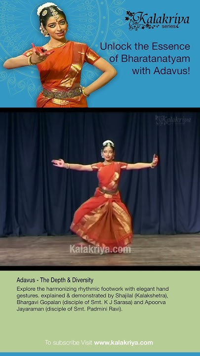 Discover the Distinct Styles of Adavus Kalakshetra & Vazhuvoor - YouTube