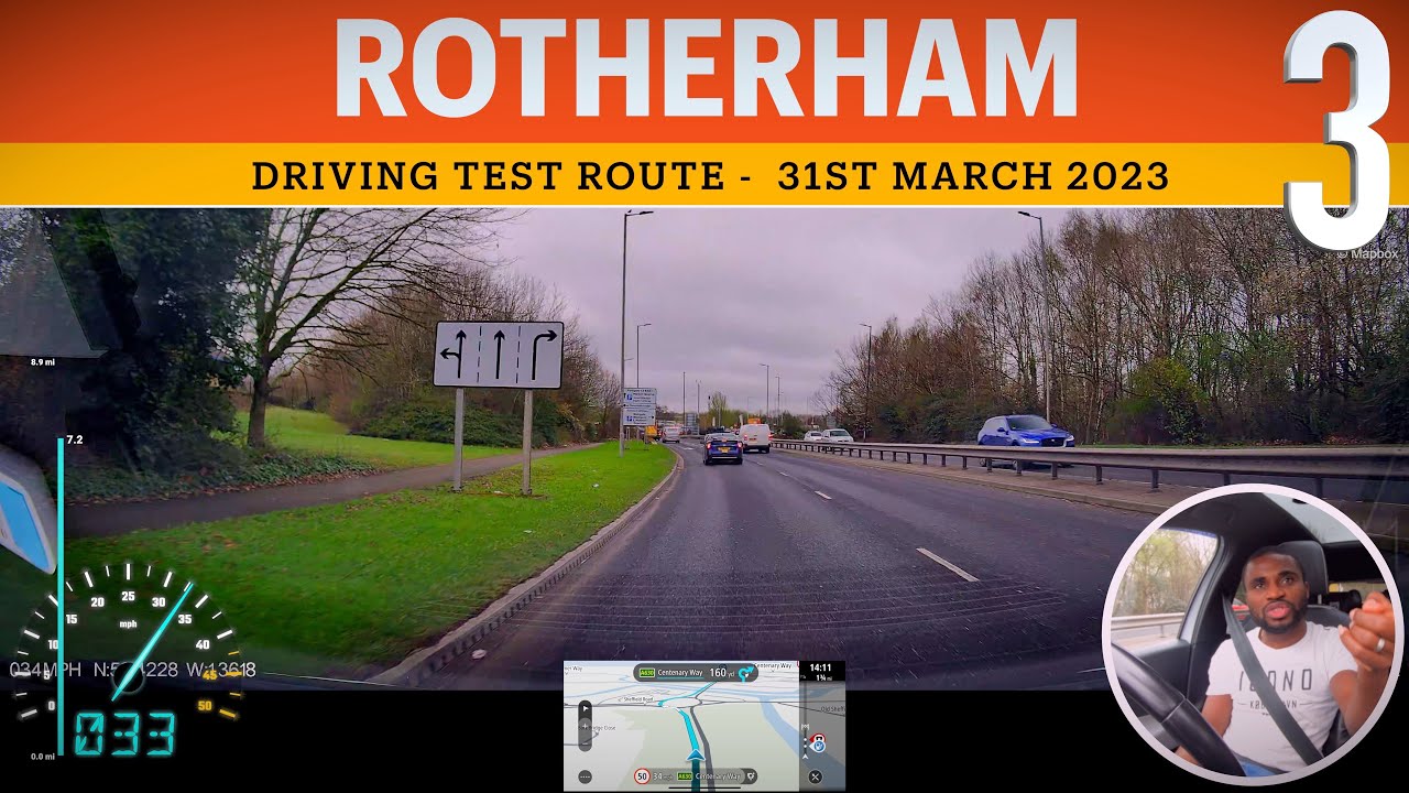 ROTHERHAM DRIVING TEST ROUTE EP 03 #drivingtestvideo #rotherham - YouTube