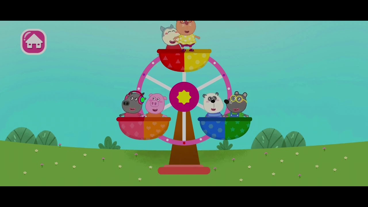 Wolfoo shapes colors and sizes (Record by myself) - YouTube