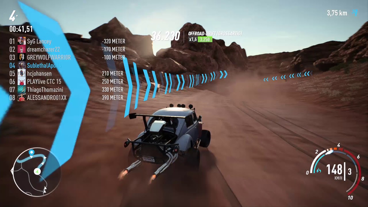 Need for Speed payback - off road race - YouTube