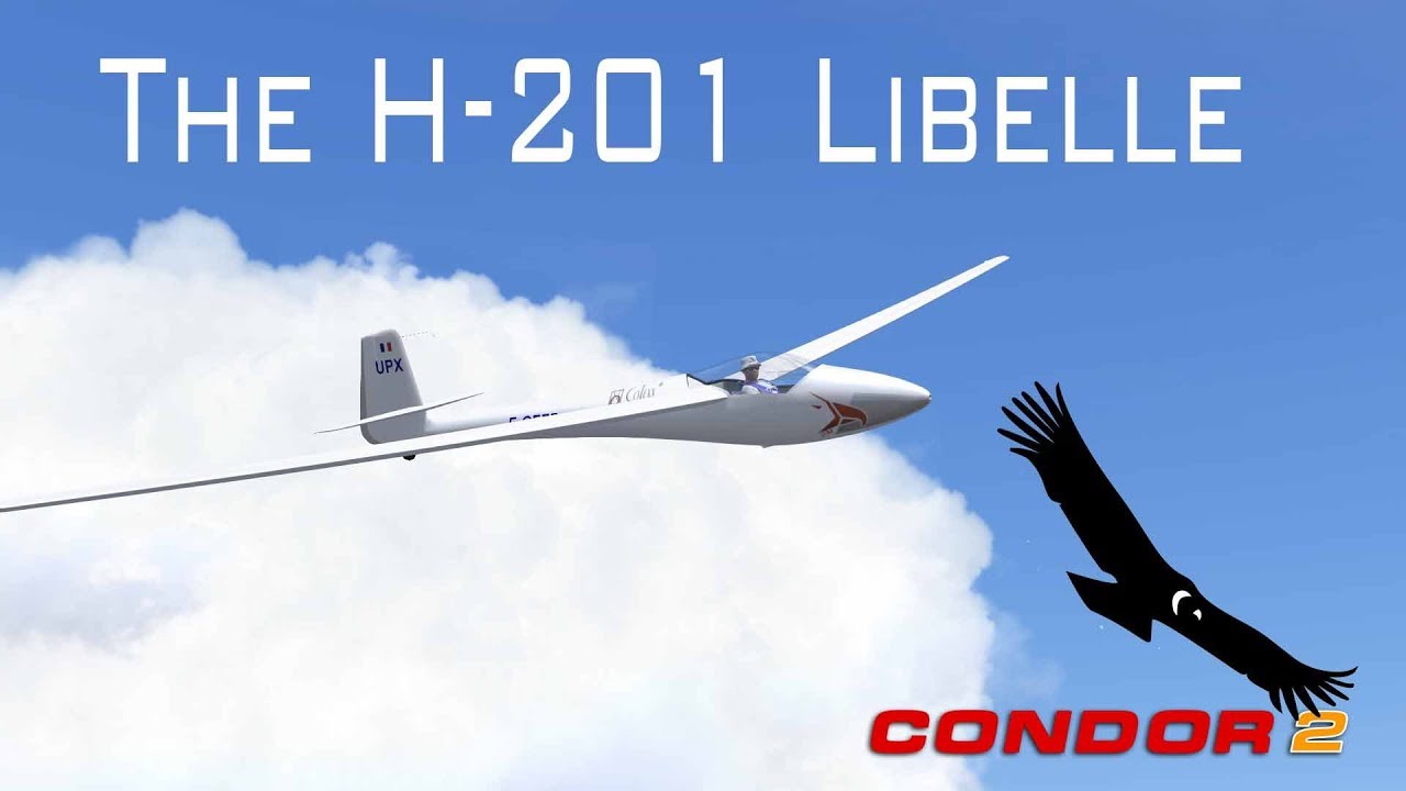 [CONDOR 2 ] The Glasflügel Libelle H-201B - YouTube