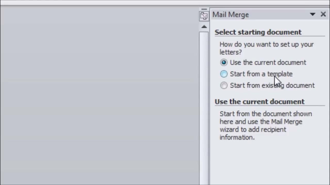 Lec20 Part I- Word Processing: Mail Merge - YouTube