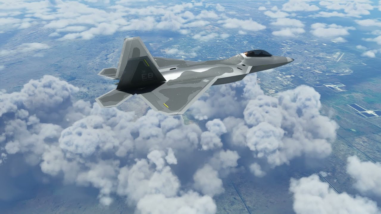 Microsoft Flight Simulator 2020 • Lockheed Martin F-22A Raptor: Top ...