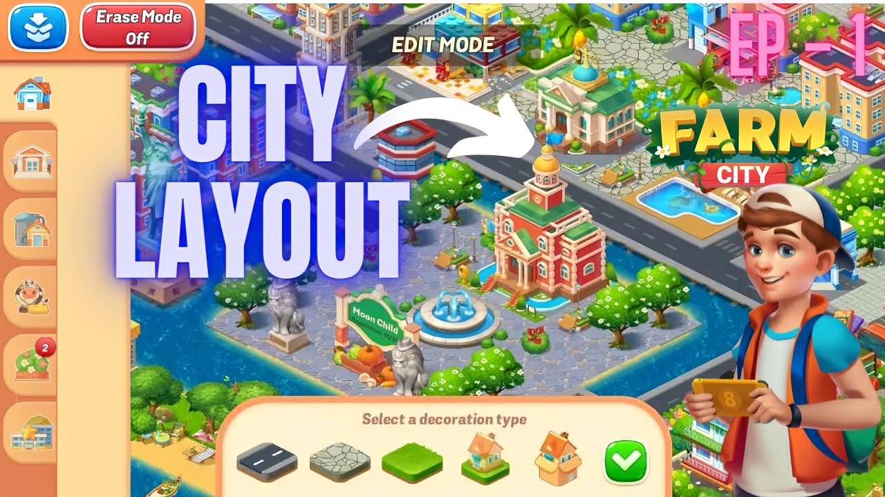 Farm City - City Layout S3 Part - 1 - YouTube