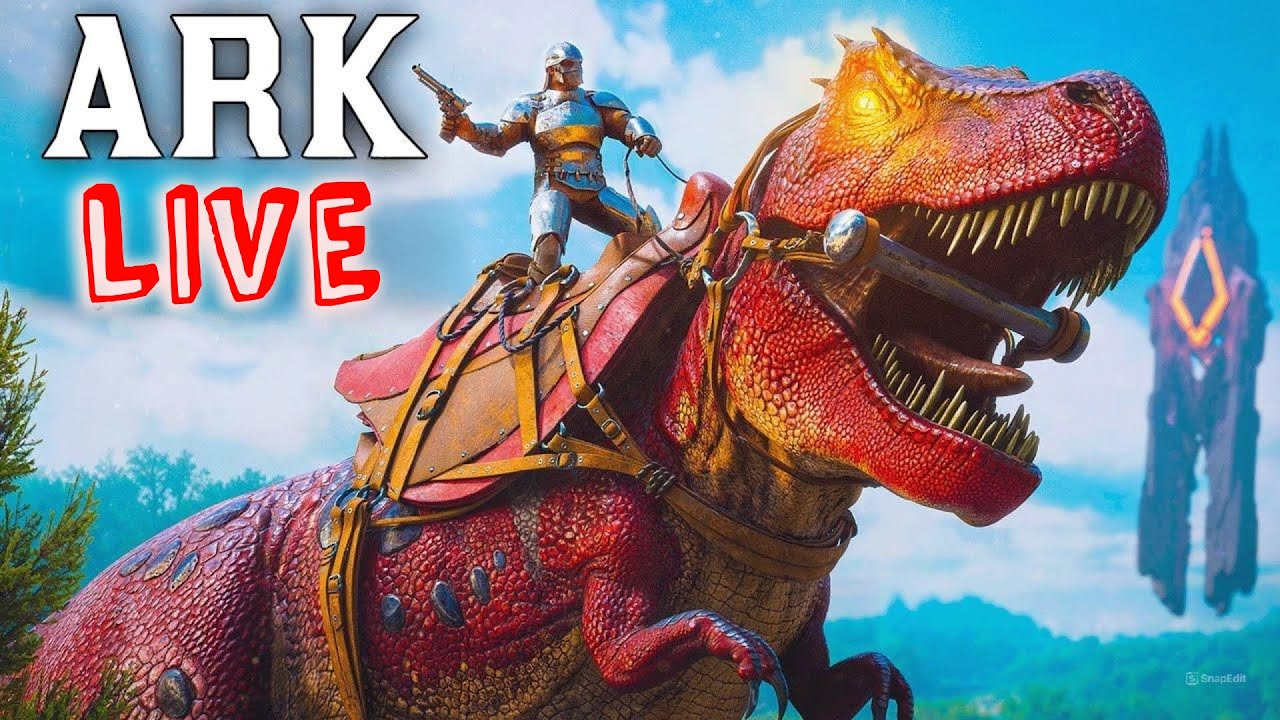 Taming Dinosaurs LIVE in Ark: Survival Evolved | Ark: Survival Evolved ...