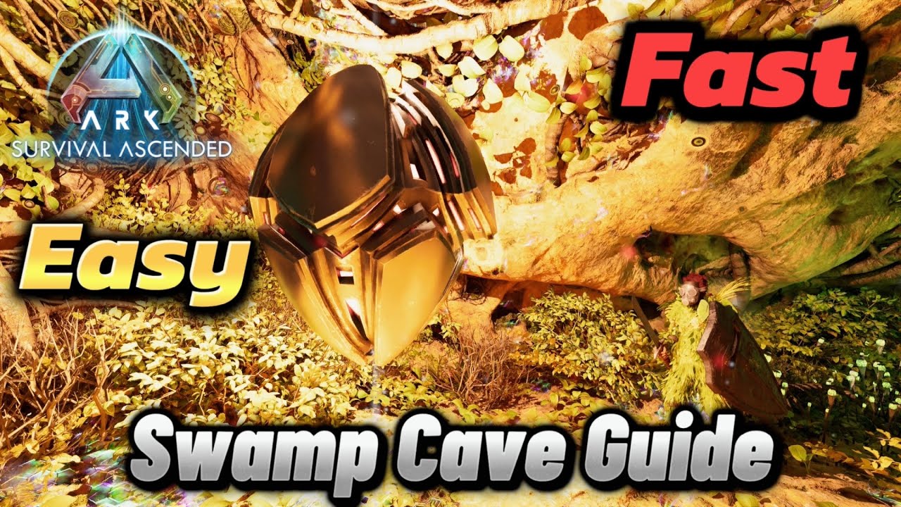 Ark: Survival Ascended How To Run Swamp Cave FAST Tutorial - YouTube