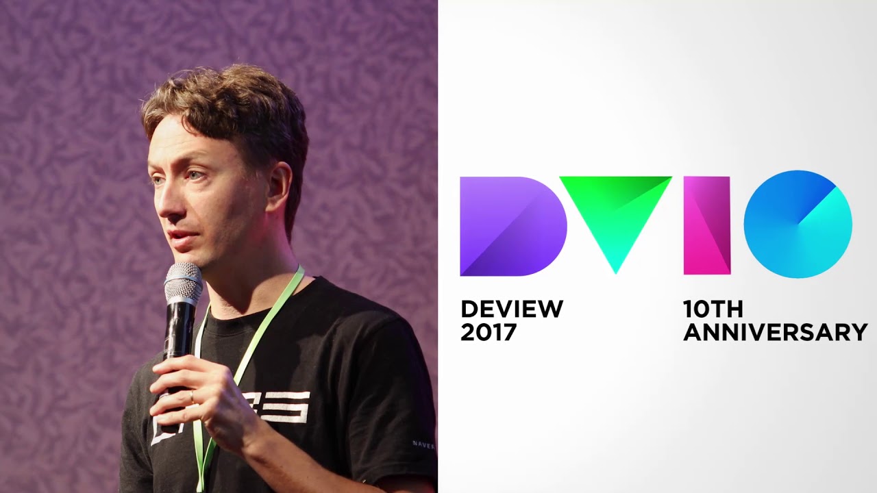 [NAVER] Deview 2017 - YouTube