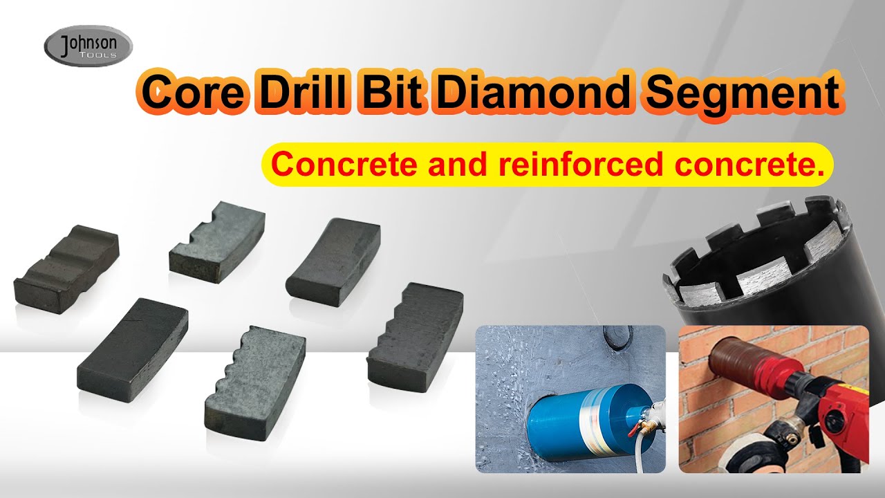 High-Quality Diamond Segment Reinforced Concrete Diamond Core Drill ...