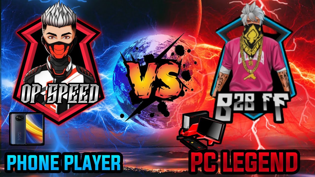 PHONE PLAYER VS PC LEGEND || OP SPEED VS B2B FF || IN FREE FIRE TAMIL ...