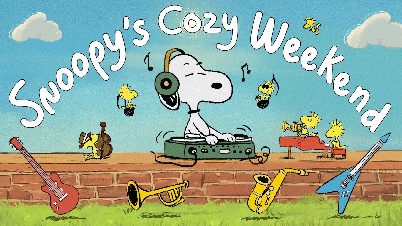 Cozy Weekend Jazz with Snoopy 🎸 Jazz Beats to Boost Your Mood & Focus ...