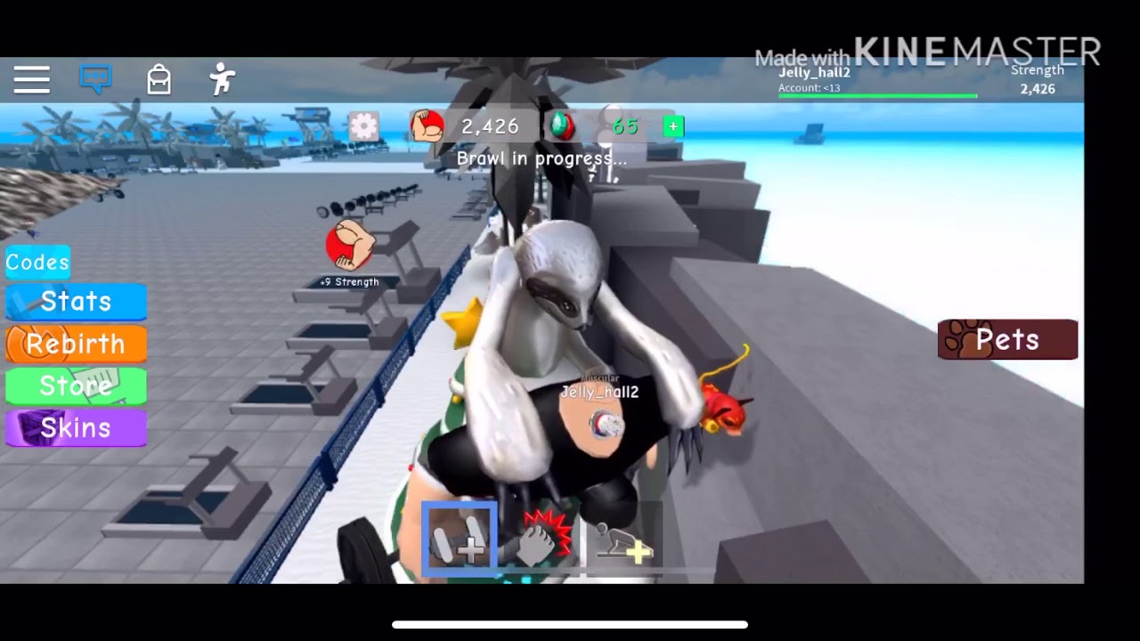 Weight lifting simulator - YouTube