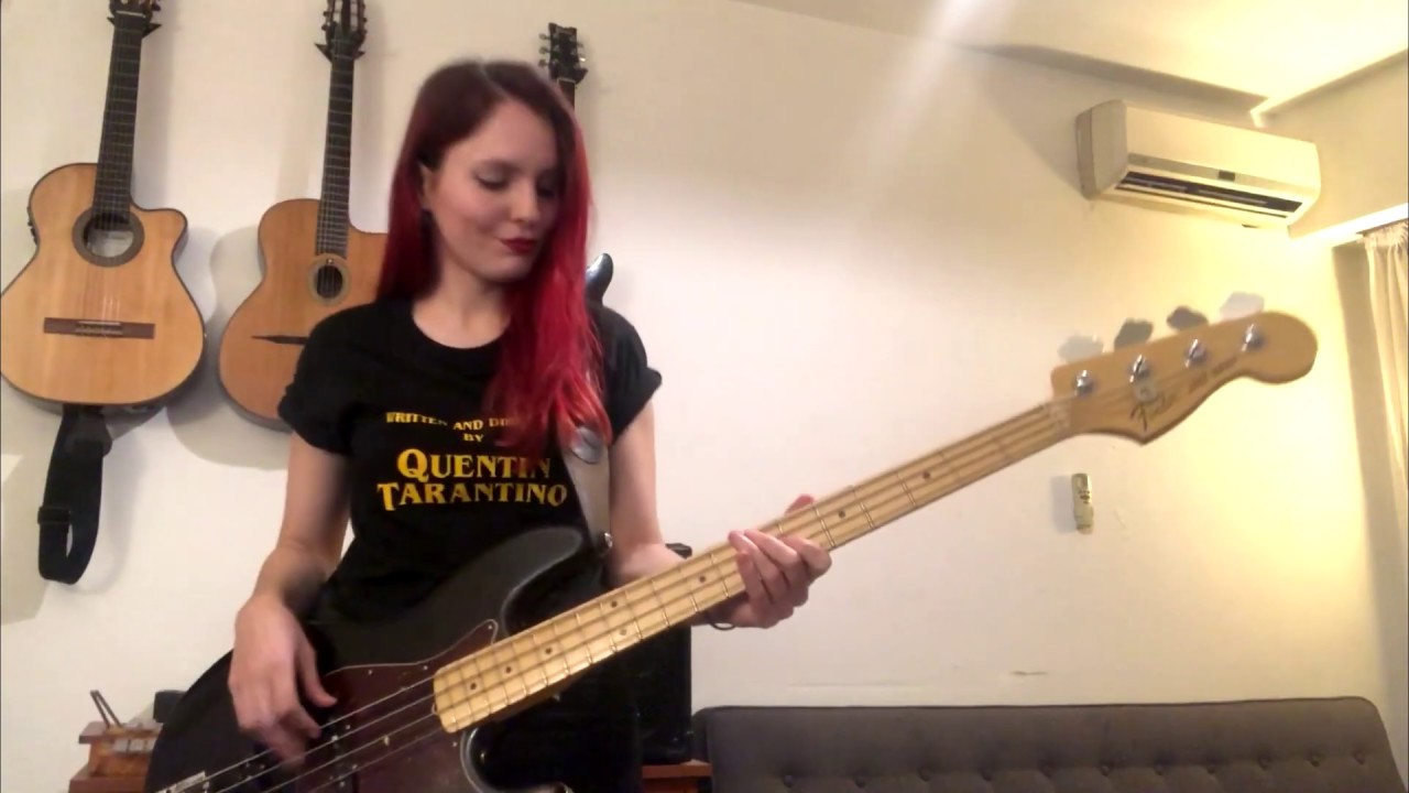 Arctic Monkeys - Crying Lightning (Bass cover) - YouTube