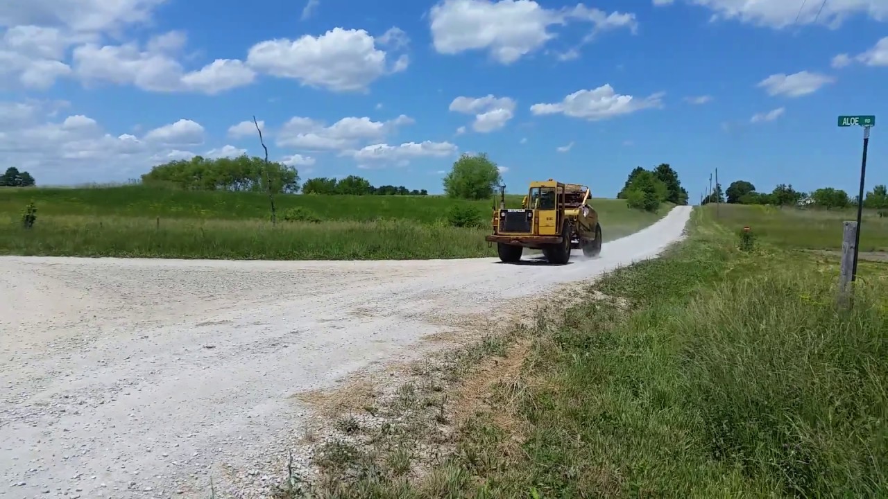 Cat 613C Motorized Scraper - YouTube