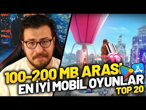 TOP 20 | Düşük Boyutlu Mobil Oyunlar (100-200 MB Arası) İNTERNETSİZ MOBİL OYUNLAR