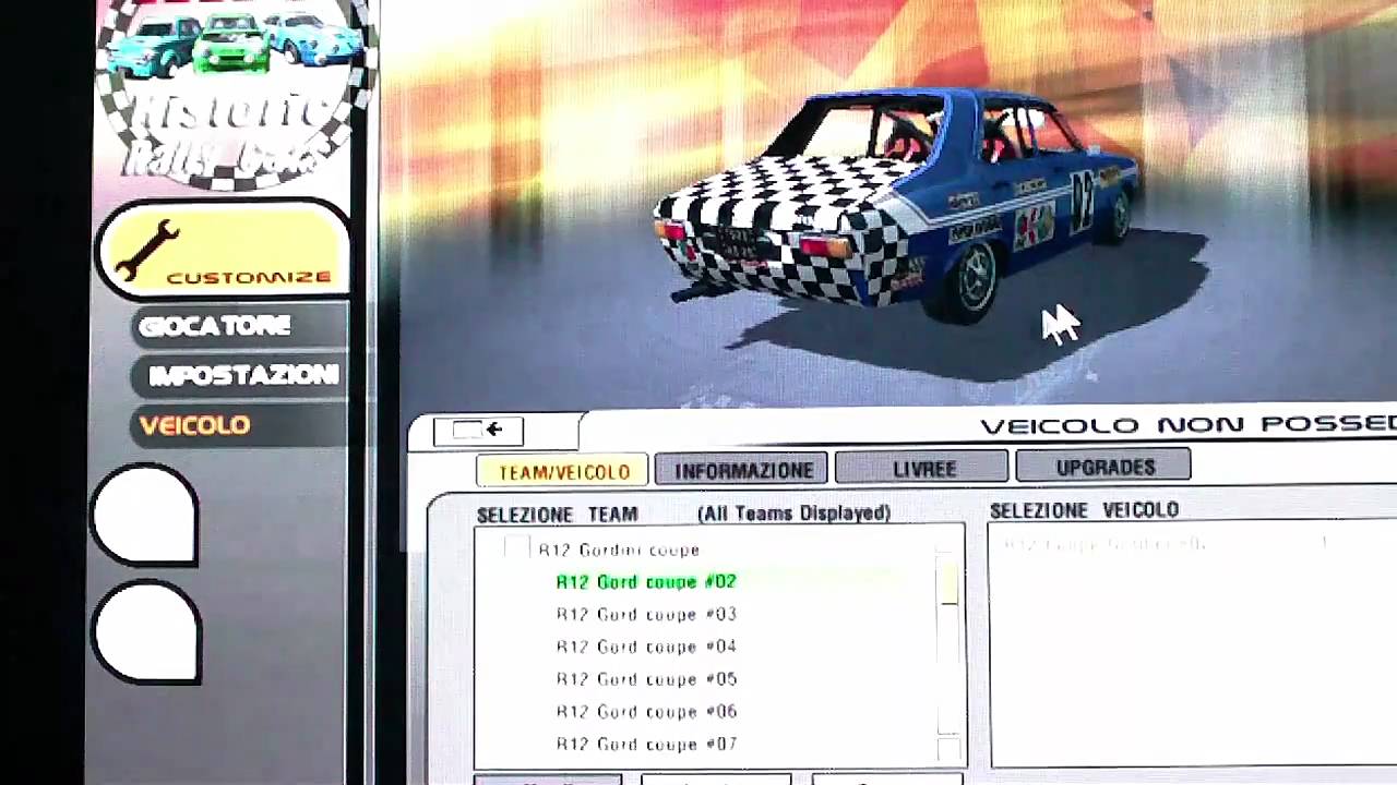 rfactor Historic Rally challenge cars mod - YouTube