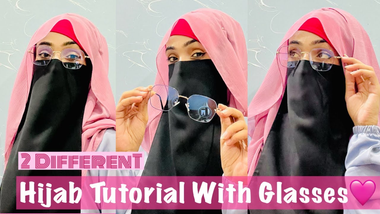 Hijab Tutorial With Glasses | Hijab Style | Hijabs Inn | Hijab With ...