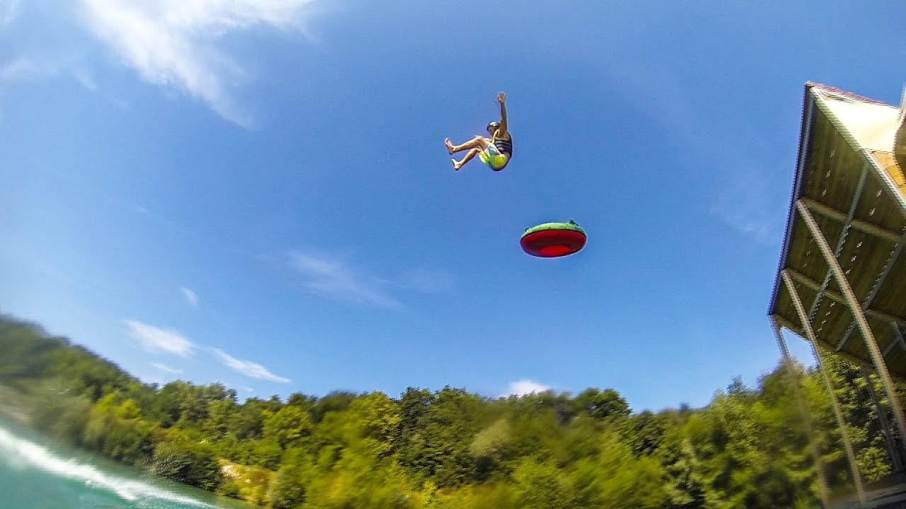 Crazy French Water Park | GoPro Water Slide Madness - YouTube
