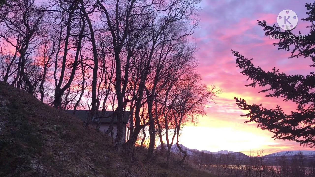 SUNRISE IN TROMSØ NORWAY | BEAUTIFUL BRIGHT SCENERY - YouTube