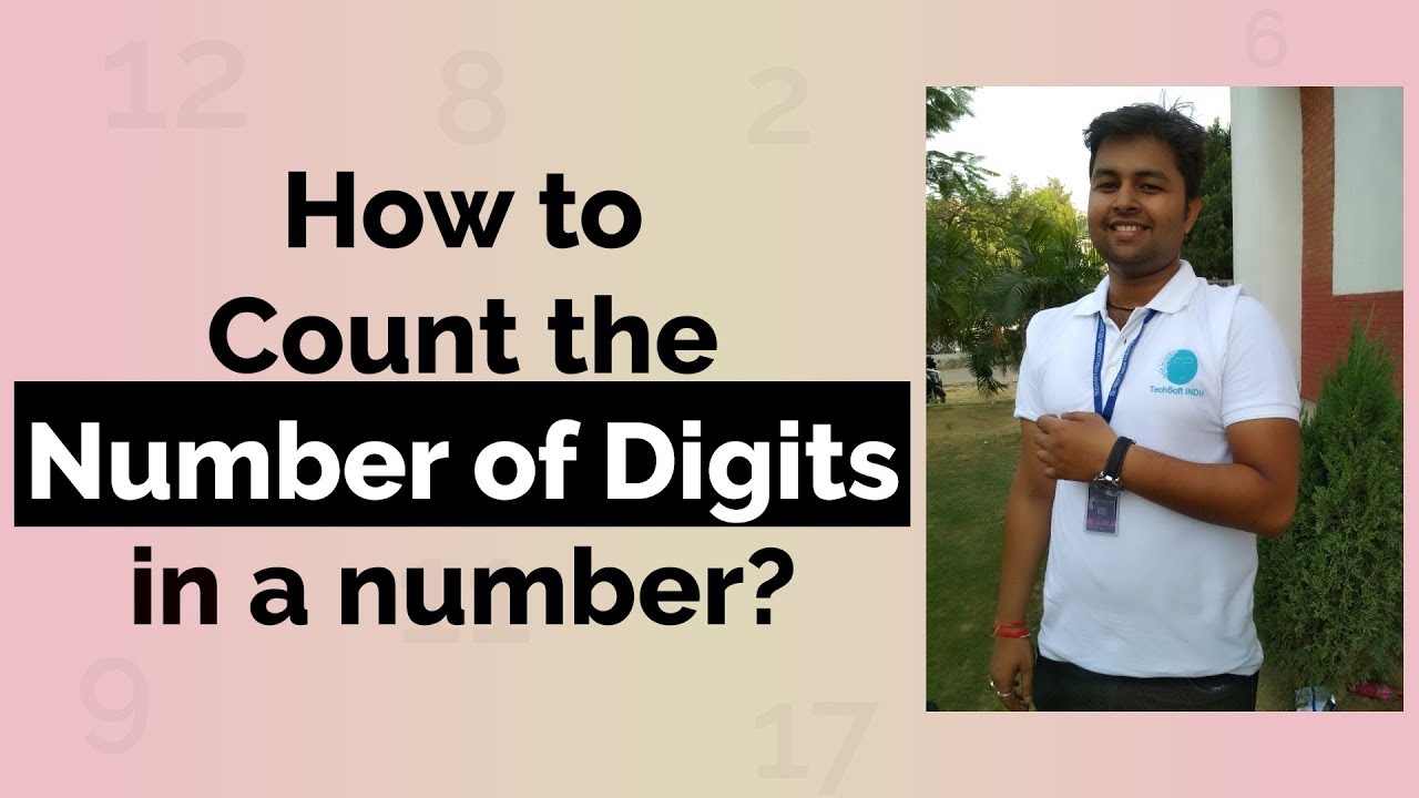 How To Count Number Of Digits In A Number YouTube How To Count Number Of Digits In A Number YouTube