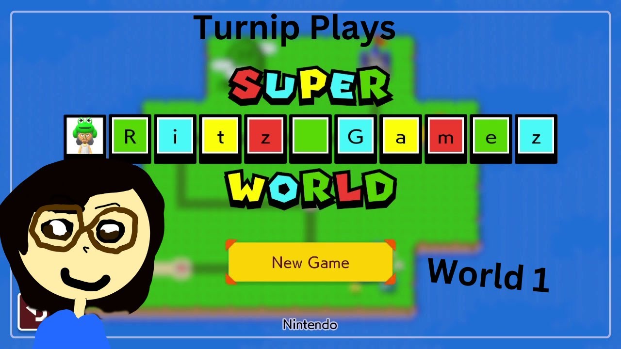 Super Ritz Gamez World! Super Mario Maker 2: World 1! - YouTube