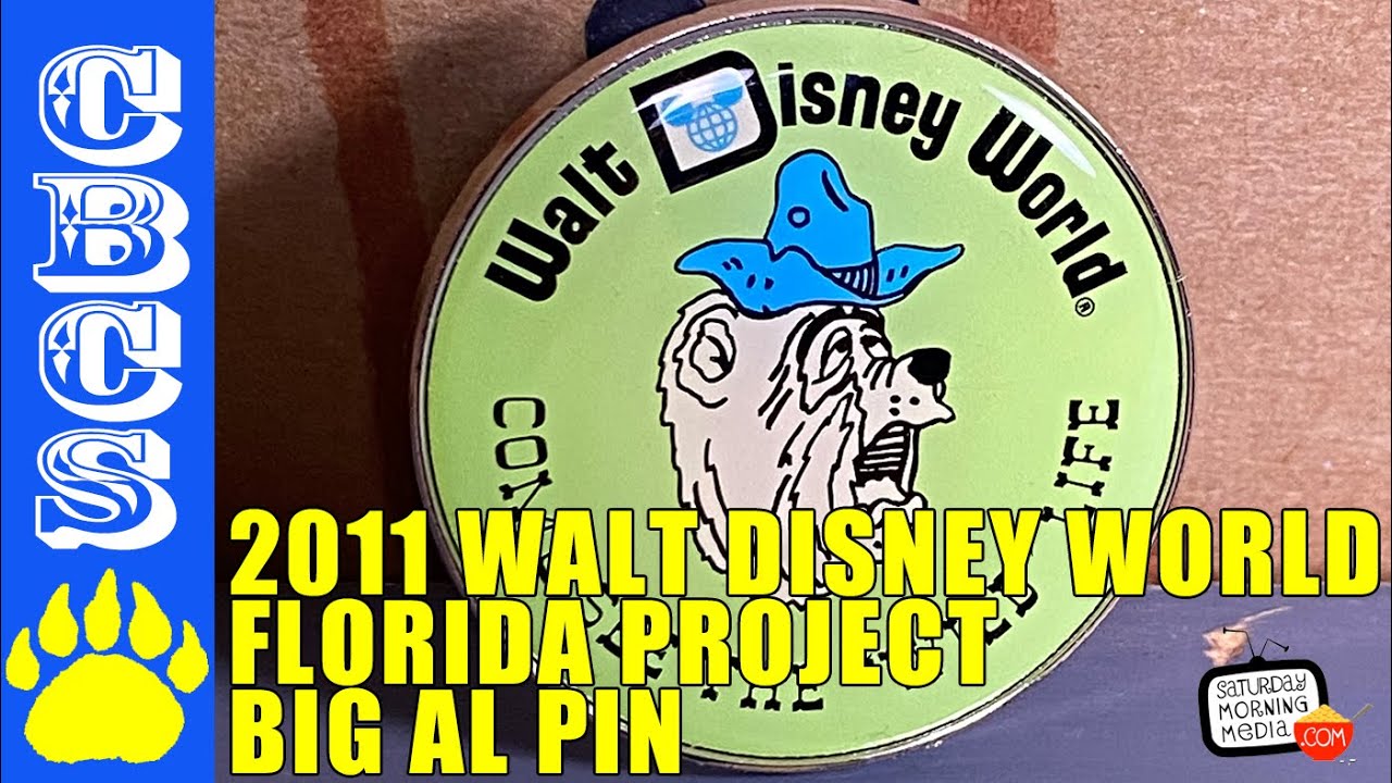 2011 Walt Disney World Florida Project Big Al Mystery Pin - CBCS 319 ...