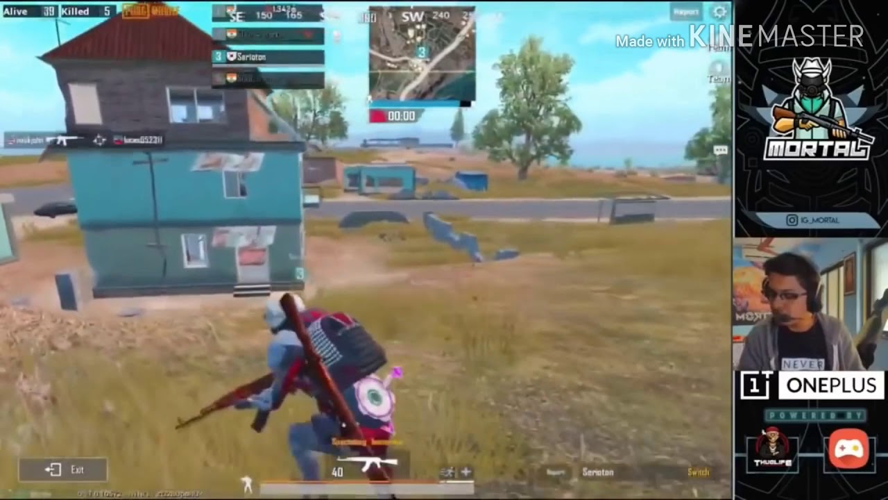 Soul mortal spectating Athena gaming the God of pubg. - YouTube