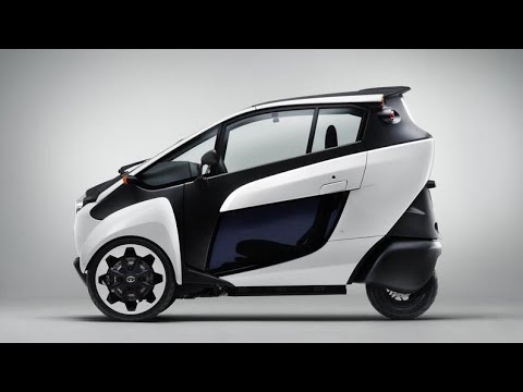 Toyota i-Road Concept | The Three-Wheeled EV Built for City Life - YouTube