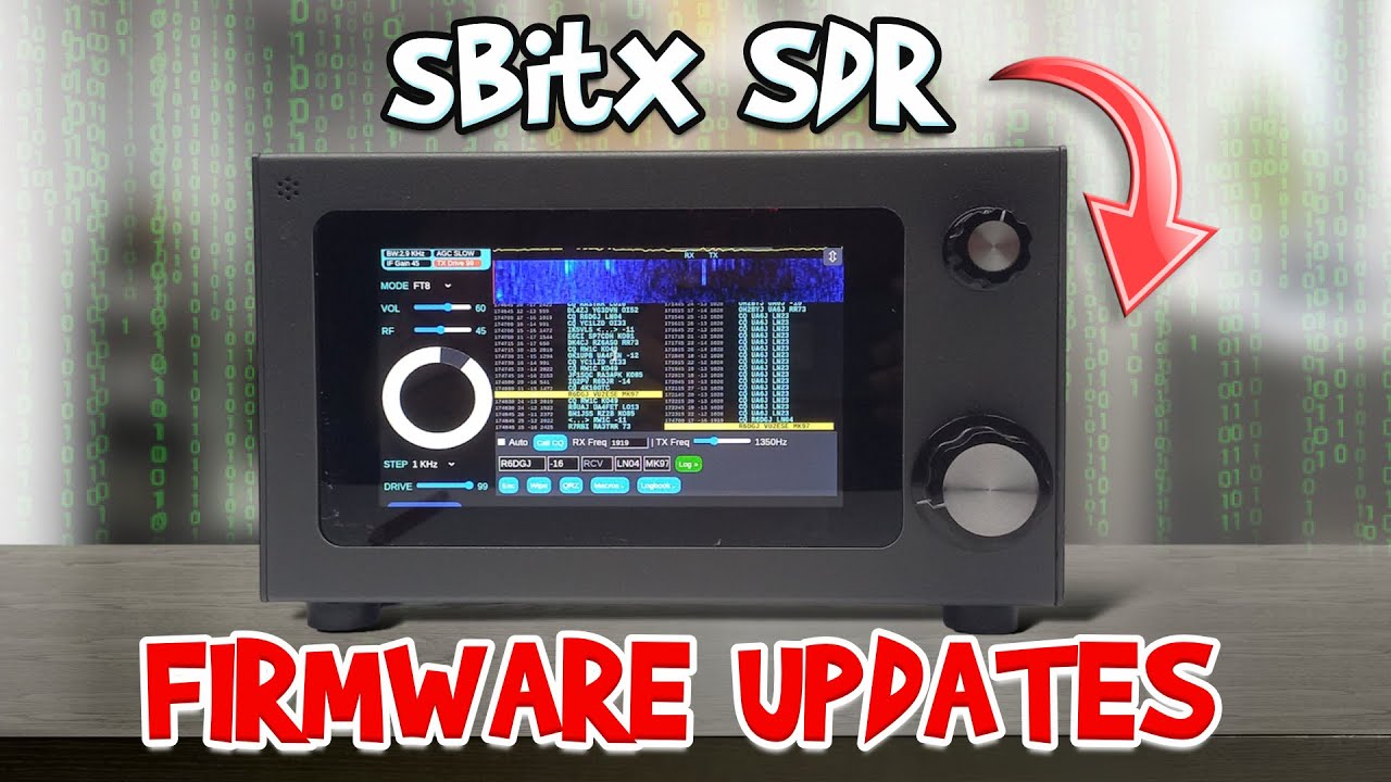 Updating Firmware on the sBitx HF SDR Radio - LOOK! - YouTube