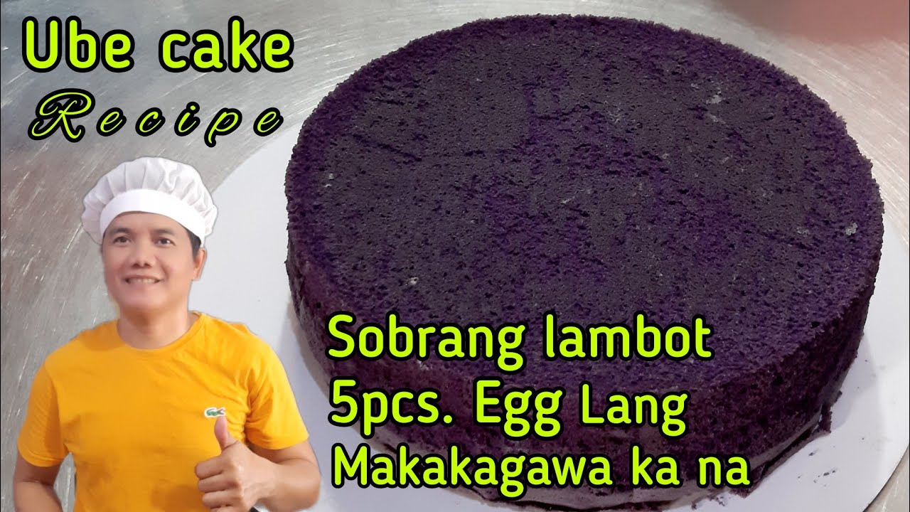UBE CAKE MAMON RECIPE😲MOIST UBE CAKE RECIPE SPECIAL UBE MAMON,HOW TO MAKE UBE CAKE MAMON? - YouTube