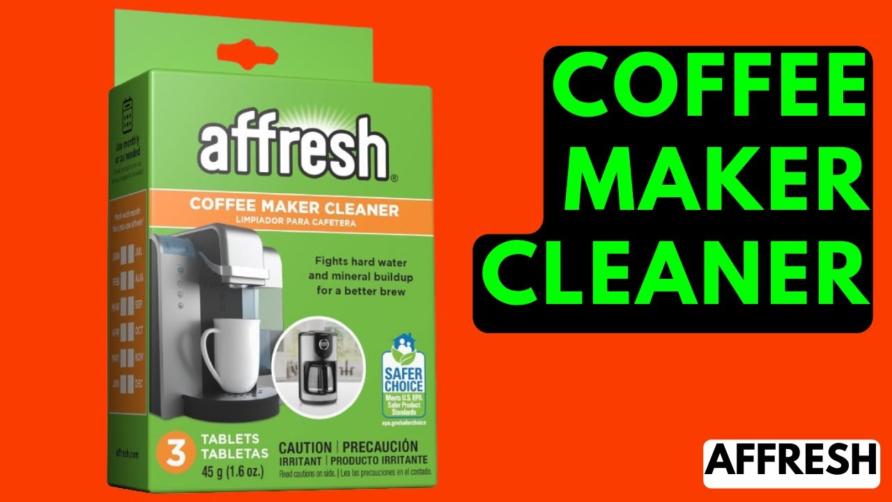 AFFRESH - COFFEE MAKER CLEANER - YouTube