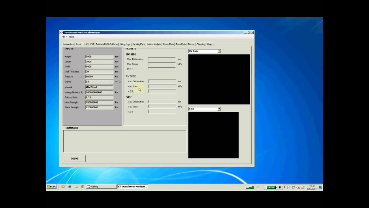 Transformer Mechanical Design Software - YouTube