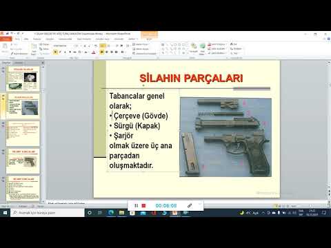 SİLAH BİLGİSİ VE ATIŞ 2. BÖLÜM
