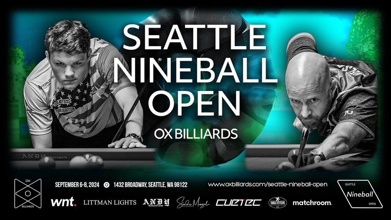 Sam Henderson vs Woody Nielsen | WNT Seattle Nineball Open 2024 | Round ...