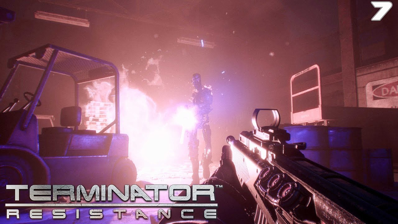 Fighting The T-850 Infiltrator - Terminator Resistance - Part 7 - YouTube