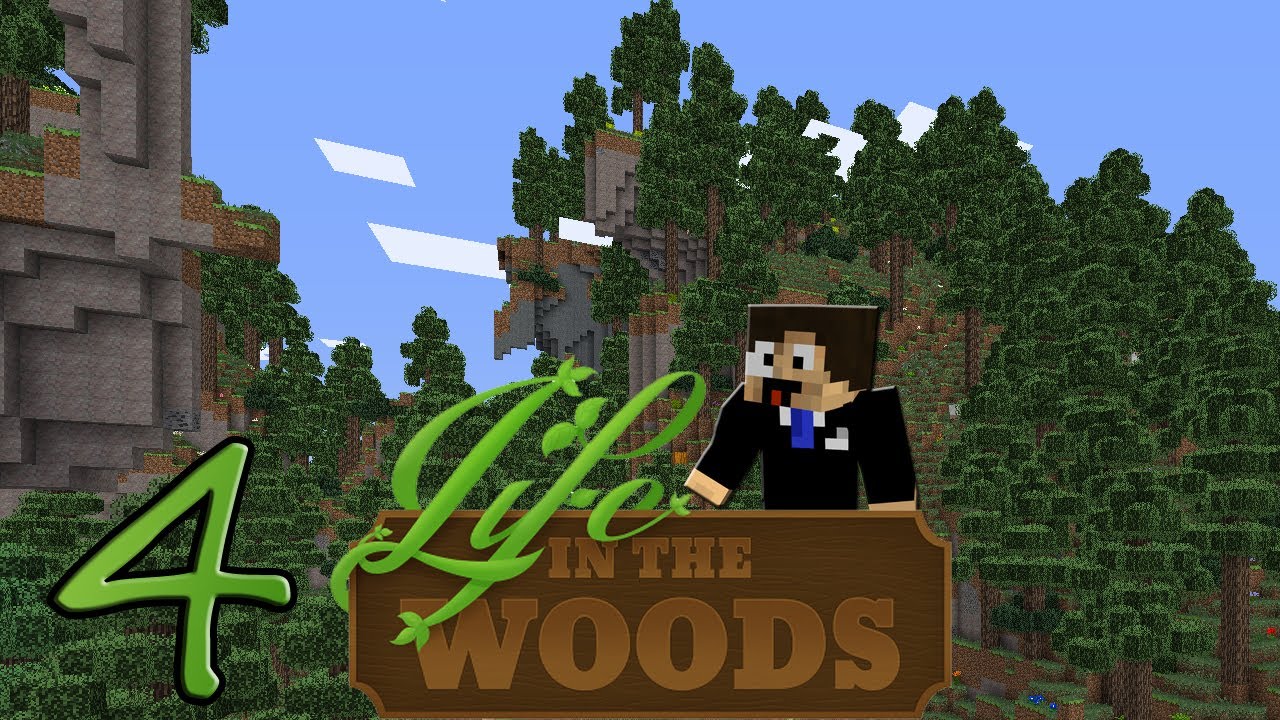 Life in the Woods - Minecraft Modpack - Part 4 - First Harvest! - YouTube