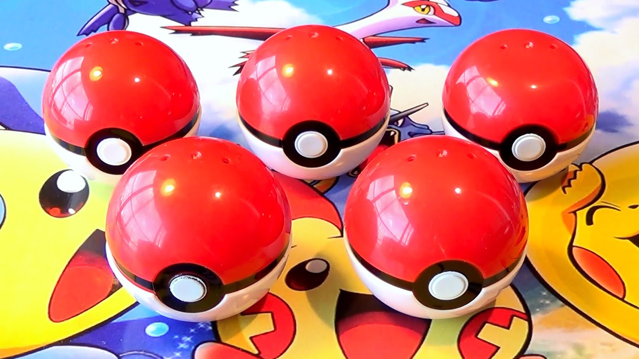 Ouverture de 5 Pokéballs Pokémon SURPRISES : Des GOMMES Pokémon ...