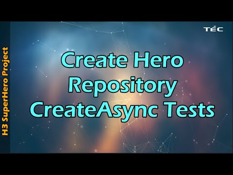 Create hero, Repository med Tests - YouTube