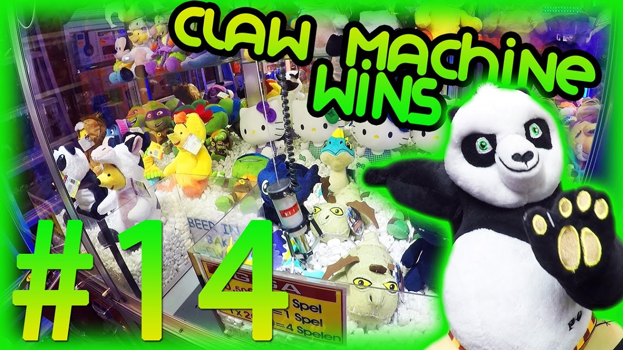 Claw Machine Wins #14: INCREDIBLY LUCKY FIRST TRY - Kung Fu Panda ...