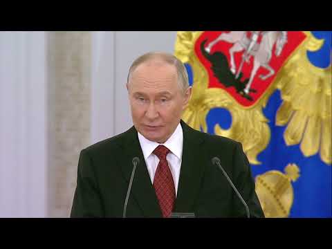 Awarding of Hero of Labor medals and State prizes - YouTube