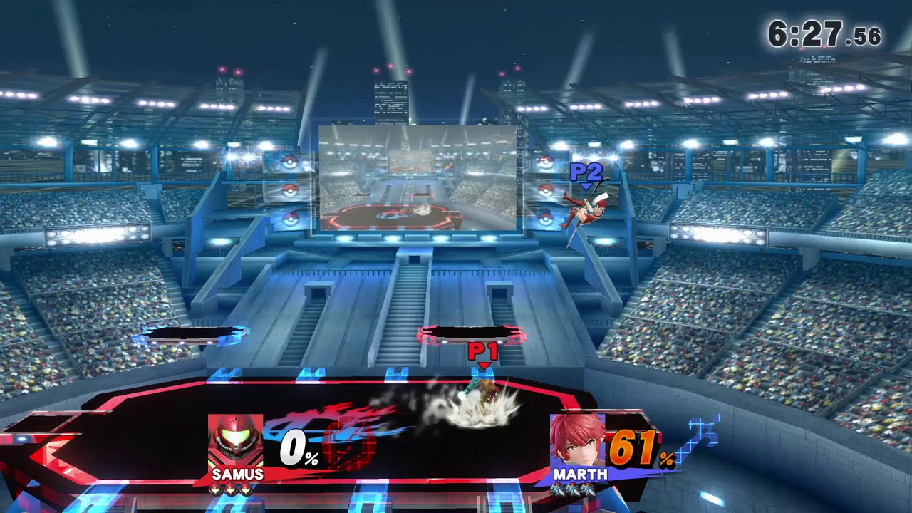Samus against Marth PS2 - YouTube