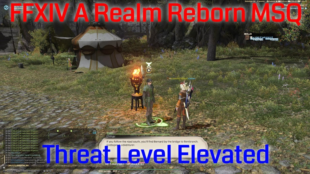 Threat Level Elevated | #FFXIV A Realm Reborn MSQ #013 feat. Edward # ...
